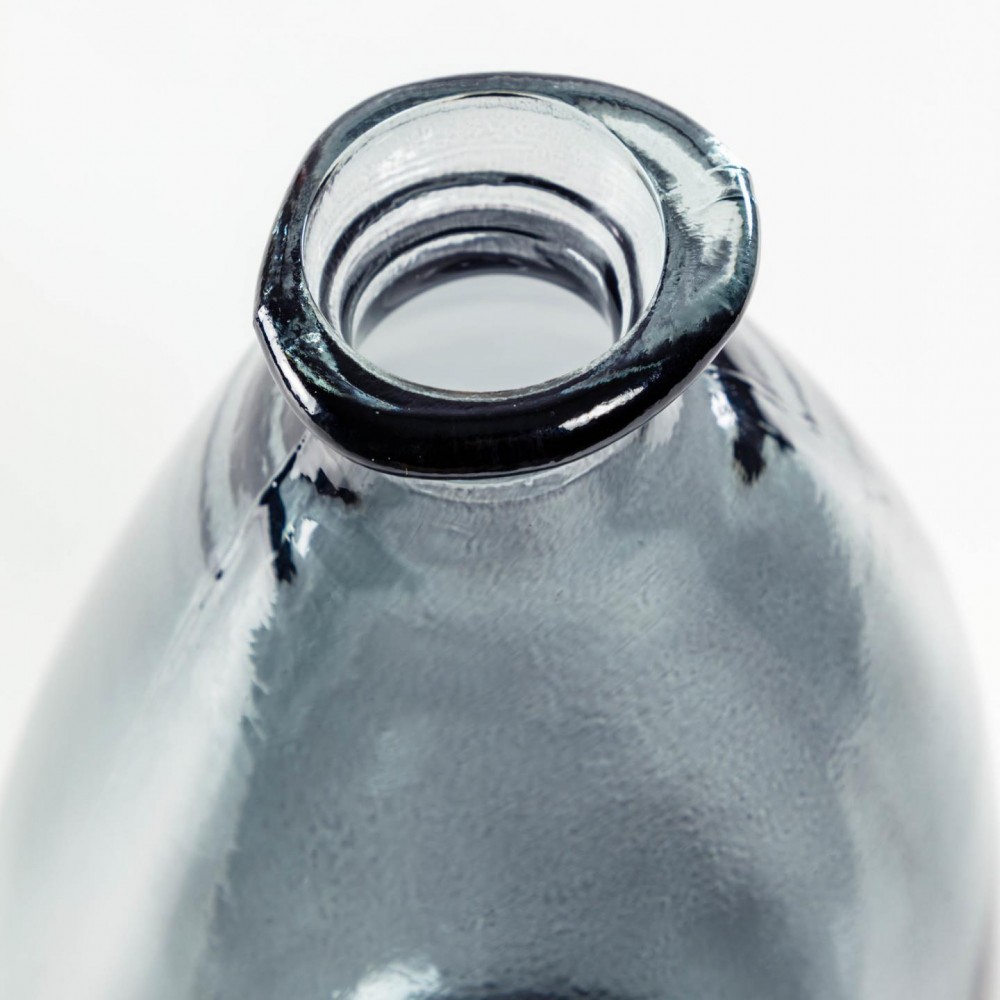 Jarrón cristal azul oscuro - Ciamo home